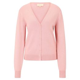 Les Lunes Strickjacke KATIIE Cardigan Fine Knit in Powder Pink Melange | Gr.: XS