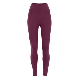 Les Lunes Leggings LUNA Warm Leggings Thermo in Mauve Wine | Gr.: XS