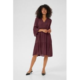 Kaffe Kleid KAmarianah A-shape in Windsor Wine | Gr.: 44