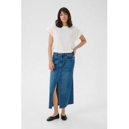 Kaffe Kurzarm-Bluse KAclaudi Baggy fit in Chalk | Gr.: XS