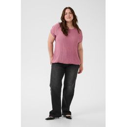 Kaffe curve Kurzarm-Bluse KClio Loose fit in Tulipwood | Gr.: 44
