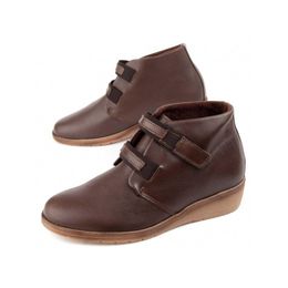 Purapiel Boots Keilstiefelette Akilav2 in Braun | Gr.: 39