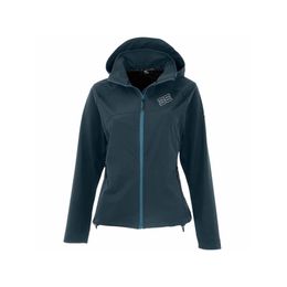 Maul Sport Softshelljacke Gaisspitze mit Kapuze in Petrol | Gr.: 40