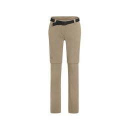 Maier Sports Zip-Hose Nata 2 in Beige | Gr.: 42