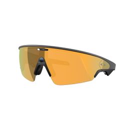 Oakley Meta OW8001 VANGUARD | Unisex Smarte Brille | Fassung: Eckig, Kunststoff, Schwarz | Glasfarbe: Grün Spiegel Grün