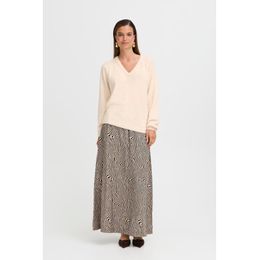 b. young Strickpullover BYOMEA Regular fit in Birch Melange | Gr.: L