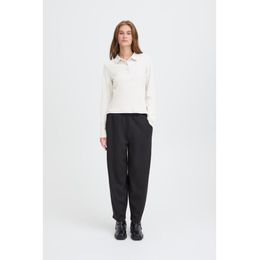 Ichi Langarm-Shirt IHPACIFIC Regular fit in Light grey melange | Gr.: L