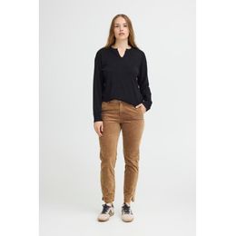 Pulz Strickpullover PZSARA Oversize fit in Black Beauty | Gr.: M