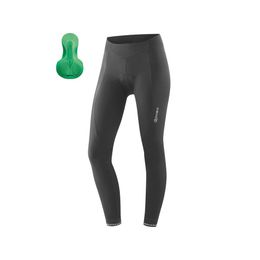 Gonso Radhose Sitivo Tight Green in Schwarz | Gr.: 46