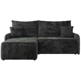 H&ouml;ffner Ecksofa mit Schlaffunktion Arpa grau Ma&szlig;e (cm): B: 198 H: 93 &raquo; H&ouml;ffner