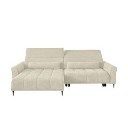 Höffner Ecksofa Logan ¦ beige ¦ Maße (cm): B: 277 H: 80 T: 179.0 » Höffner