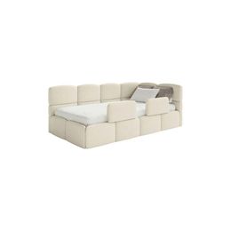 Selsey Polsterliege mit Rausfallschutz Cloudy beige Maße (cm): B: 220 H: 88 » Höffner