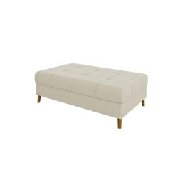 S-STYLE Hocker Maya beige Ma&szlig;e (cm): B: 118 H: 40 &raquo; H&ouml;ffner