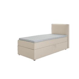 Höffner Boxspringbett ¦ beige ¦ Maße (cm): B: 90 H: 103 » Höffner