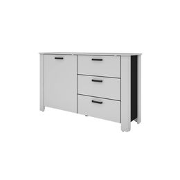 by Living Sideboard weiß Maße (cm): B: 140 H: 84 » Höffner