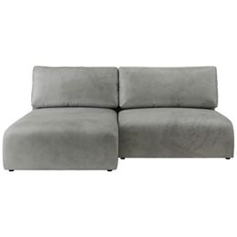 Höffner Ecksofa mit Schlaffunktion Vivo ¦ grau ¦ Maße (cm): B: 223 H: 95 » Höffner