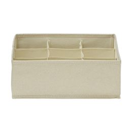 Höffner Aufbewahrungsbox faltbar ¦ beige ¦ Maße (cm): B: 30 H: 11 T: 30.0 » Höffner
