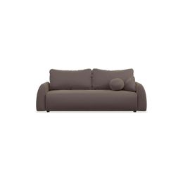 Selsey Schlafsofa Nubelle braun Maße (cm): B: 244 H: 85 » Höffner