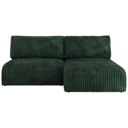 Höffner Ecksofa mit Schlaffunktion Vivo grün Maße (cm): B: 223 H: 95 » Höffner