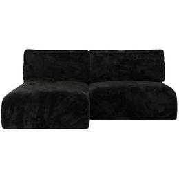 Höffner Ecksofa mit Schlaffunktion Vivo ¦ schwarz ¦ Maße (cm): B: 223 H: 95 » Höffner