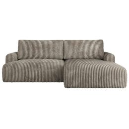 H&ouml;ffner Ecksofa mit Schlaffunktion Tono braun Ma&szlig;e (cm): B: 260 H: 95 &raquo; H&ouml;ffner