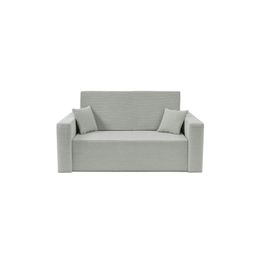 Selsey Schlafsofa Peroso grau Maße (cm): B: 145 H: 82 » Höffner