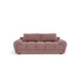 Höffner Einzelsofa Peebles rosa/pink Maße (cm): B: 244 H: 90 » Höffner