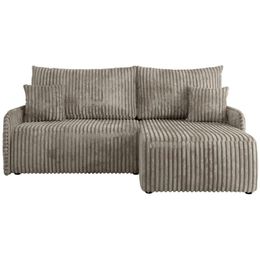 H&ouml;ffner Ecksofa mit Schlaffunktion Arpa braun Ma&szlig;e (cm): B: 198 H: 93 &raquo; H&ouml;ffner