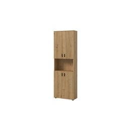 Höffner Hochschrank Mönchsee holzfarben Maße (cm): B: 60 H: 192 » Höffner