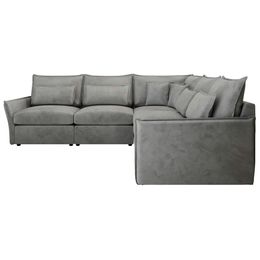 Höffner Ecksofa Veroso grau Maße (cm): B: 270 H: 93 » Höffner