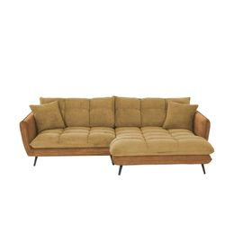 bobb Ecksofa Arianna XL &brvbar; gelb &brvbar; Ma&szlig;e (cm): B: 275 H: 90 T: 196.0 &raquo; H&ouml;ffner