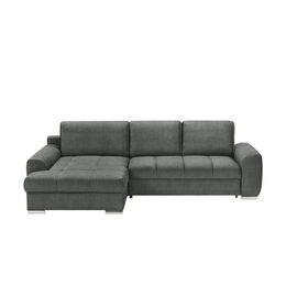bobb Ecksofa mit Schlaffunktion Soumia &brvbar; grau &brvbar; Ma&szlig;e (cm): B: 283 H: 90 T: 181.0 &raquo; H&ouml;ffner