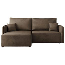 H&ouml;ffner Ecksofa mit Schlaffunktion Mesto braun Ma&szlig;e (cm): B: 227 H: 93 &raquo; H&ouml;ffner