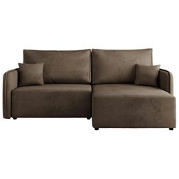 H&ouml;ffner Ecksofa mit Schlaffunktion Mesto braun Ma&szlig;e (cm): B: 227 H: 93 &raquo; H&ouml;ffner
