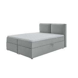S-STYLE Boxbett mit Stauraum und Topper H3 Uma &brvbar; grau &brvbar; Ma&szlig;e (cm): B: 160 H: 103 &raquo; H&ouml;ffner