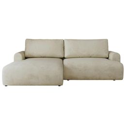 Höffner Ecksofa mit Schlaffunktion Tono ¦ beige ¦ Maße (cm): B: 260 H: 95 » Höffner