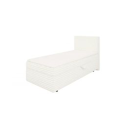 Höffner Boxspringbett ¦ beige ¦ Maße (cm): B: 95 H: 110 » Höffner