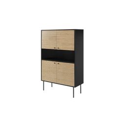 H&ouml;ffner Highboard holzfarben Ma&szlig;e (cm): B: 100 H: 155 &raquo; H&ouml;ffner
