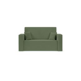 Selsey Schlafsofa Peroso grün Maße (cm): B: 145 H: 82 » Höffner