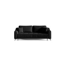 Selsey Schlafsofa Louisos &brvbar; schwarz &brvbar; Ma&szlig;e (cm): B: 249 H: 100 &raquo; H&ouml;ffner