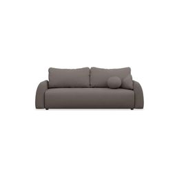 Selsey Schlafsofa Nubelle braun Maße (cm): B: 244 H: 85 » Höffner
