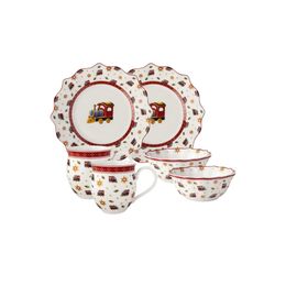 Villeroy & Boch Villeroy & Boch Frühstücksset Toys Delight Porzellan Maße (cm): B: 25 H: 14 » Höffner