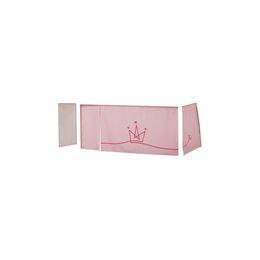 Hoppekids Vorhang f&uuml;r Spielbett 90x200 Princess rosa/pink Ma&szlig;e (cm): B: 380 H: 72 &raquo; H&ouml;ffner