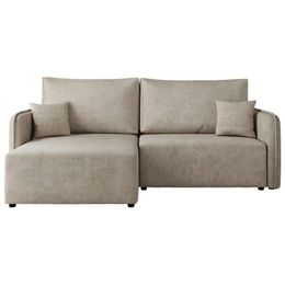 Höffner Ecksofa mit Schlaffunktion Mesto beige Maße (cm): B: 227 H: 93 » Höffner