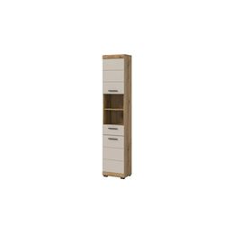 Höffner Hochschrank Schloonsee holzfarben Maße (cm): B: 37 H: 191 » Höffner