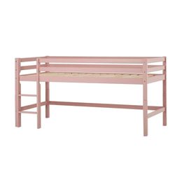 Hoppekids Hochbett Eco Dream rosa/pink Ma&szlig;e (cm): B: 101 H: 105 &raquo; H&ouml;ffner