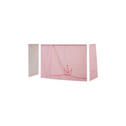 Hoppekids Vorhang Mittelhochbett 90x200 Princess rosa/pink Maße (cm): B: 380 H: 108 » Höffner
