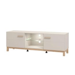 H&ouml;ffner Lowboard Esperia beige Ma&szlig;e (cm): B: 154 H: 50,5 T: 41.5 &raquo; H&ouml;ffner