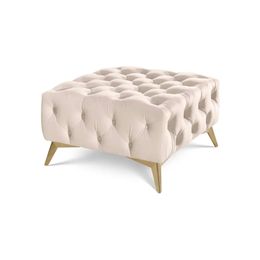 S-STYLE Hocker Wilhelm beige Ma&szlig;e (cm): B: 80 H: 45 &raquo; H&ouml;ffner