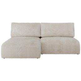 Höffner Ecksofa mit Schlaffunktion Vivo creme Maße (cm): B: 223 H: 95 » Höffner